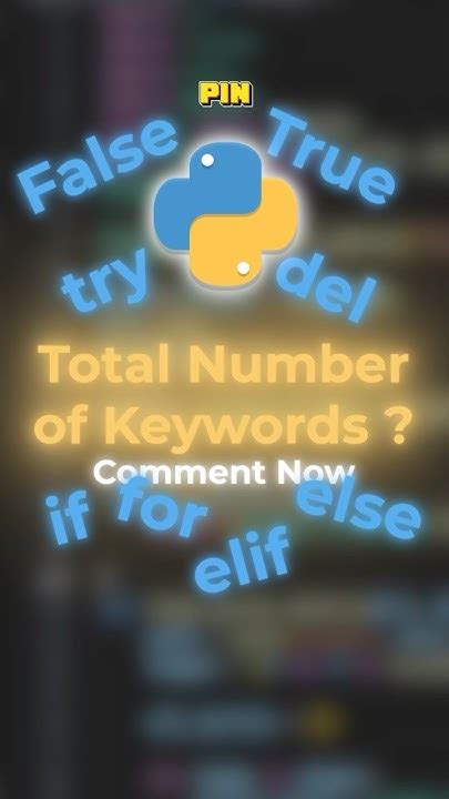Python Keywords Quiz Python Coding Programming Youtube