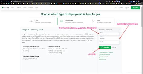 Mongodb官网下载不了， Mongodb下载、安装、配置、使用，如何下载mongodb数据库，mongodb入门、mongodb基础 Csdn博客