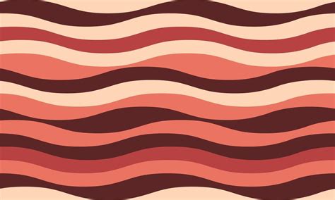 Abstract Wavy Stripes In Earthy Tones Perfect For Backgrounds