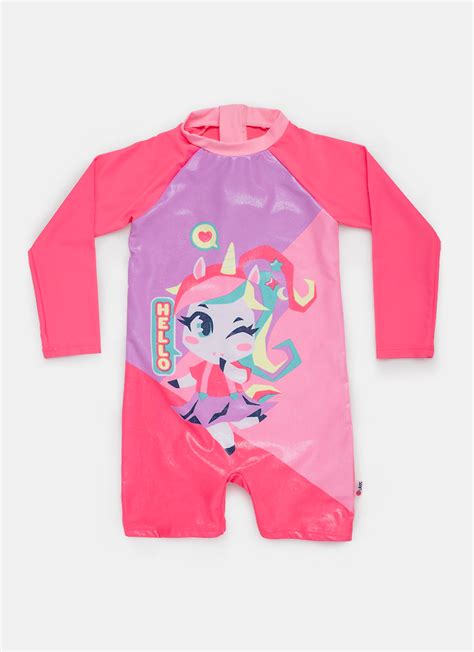 Macacão Menina Unicórnio Kawaii Puket