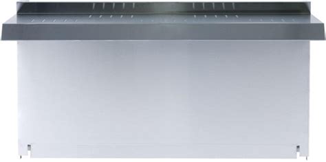 Wolf 819083 Range 20 Inch Riser Stainless Stainless Steel Plessers