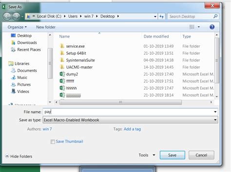 excel macro exploit with script