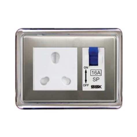 single pole 16a modular mcb socket at ₹ 400 piece in jaipur id