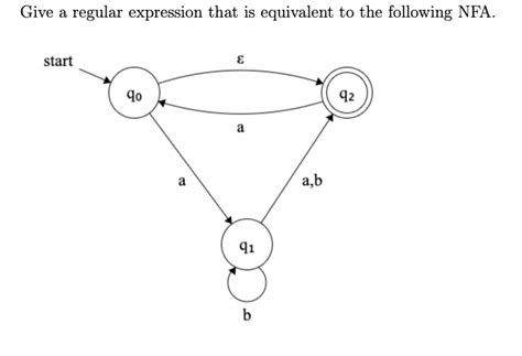 Solved Give A Regular Expression That Is Equivalent To The Chegg
