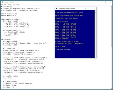 Pytorchirisversionnegativeone James D Mccaffrey