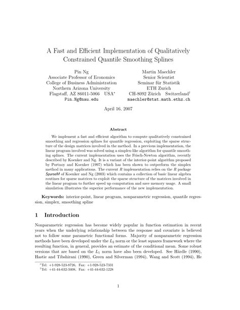 pdf a fast and efficient implementation of qualitatively constrained