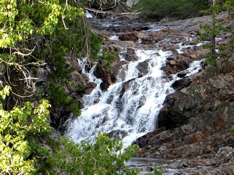 Waterfall Along Shirley Canyon Trail In Squaw Valley Photos Diagrams