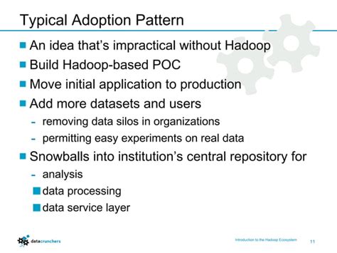 Introducing The Hadoop Ecosystem Ppt
