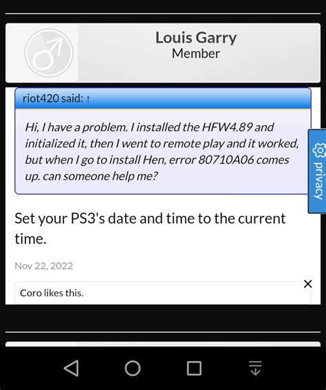 Ps3hen Error And Easy Solution R Ps3hacks