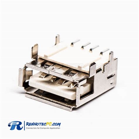 Type A USB Female Port Through Hole Renhotecpc Com