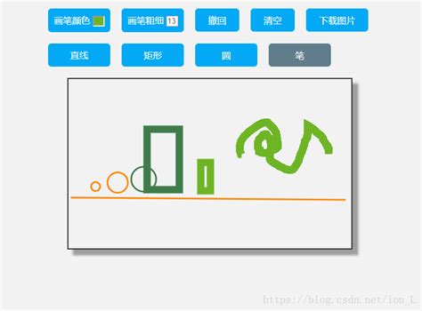 Canvas鼠标绘图【新】canvas Cursor Csdn博客
