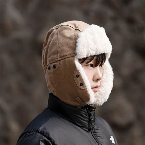 벨벳 털 트래퍼햇