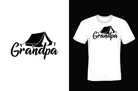 캠핑 T 셔츠 디자인 타이포그래피 빈티지 프리미엄 벡터