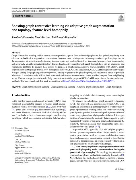 Boosting Graph Contrastive Learning Via Adaptive Graph Augmentation And