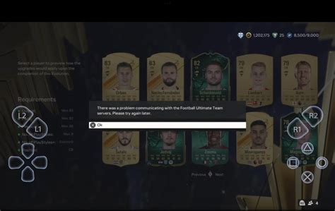 I Keep Trying To Evolve This Exact Player And Gives Me Error But When I Try Other Players Its