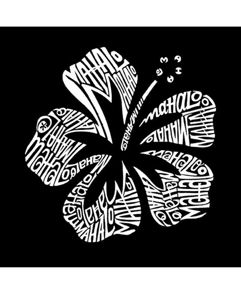 La Pop Art Mahalo Small Word Art Tote Bag Macys