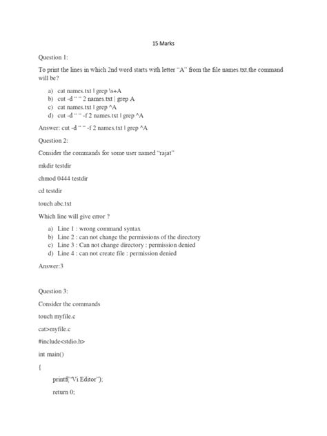 dump linux mcqs download free pdf booting operating system