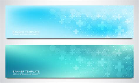 배너 및 의료 배경과 육각형 패턴 사이트에 대 한 헤더 추상적인 기하학적 질감입니다 장식 웹 사이트 및 기타 아이디어를 위한 현대적인 디자인 0명에 대한 스톡 벡터 아트 및