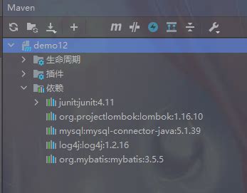IDEA maven mybatis mysql实现数据库查询操作 longkui 博客园