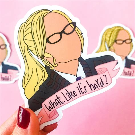 Elle Woods Sticker Uniquely Designed Apparel Accesso