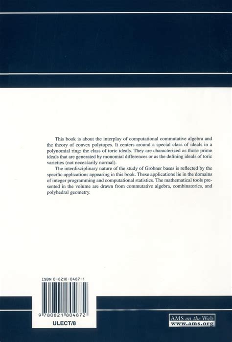 Gröbner Bases And Convex Polytopes
