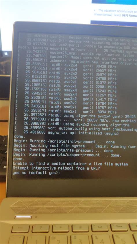 What Went Wrong I Am Trying To Boot Pop OS From My USB For The First Time And It Is Asking To