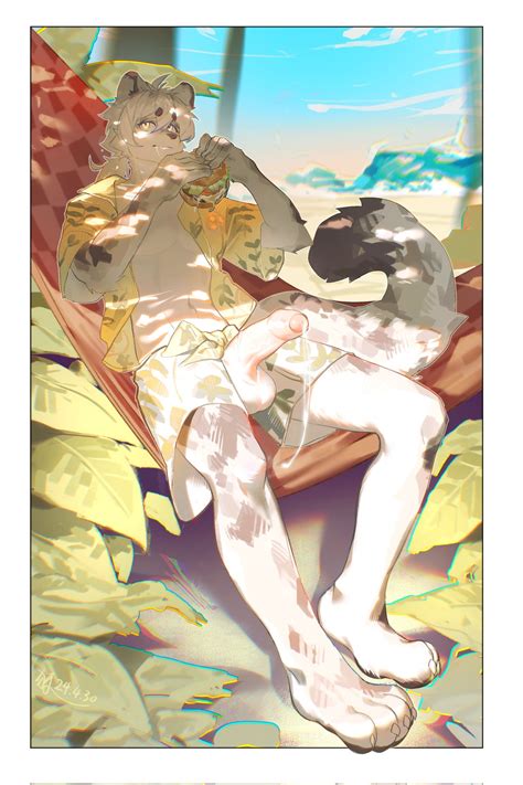 Rule 34 Anthro Athletic Bodily Fluids Burger Cloth Clothed Clothing