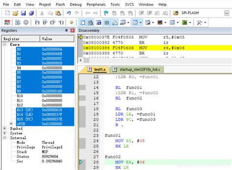 基于stm32f103的mdk汇编介绍 stm32f103汇编指令 csdn博客