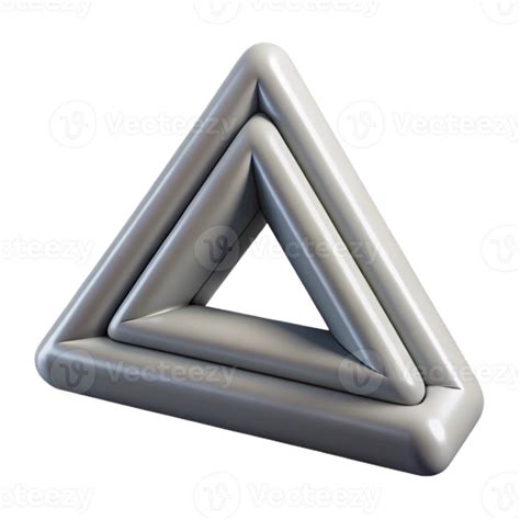 Dramatic Striking Minimal Interlocking Triangle Pattern Single Weight Stroke Scalable Design