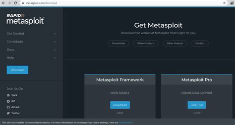 Download Metasploit Framework For Mac