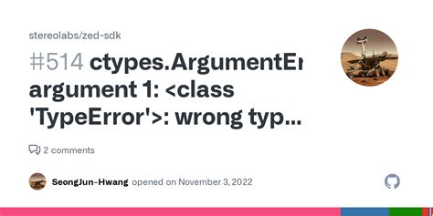 Ctypesargumenterror Argument 1 Wrong Type Error · Issue 514