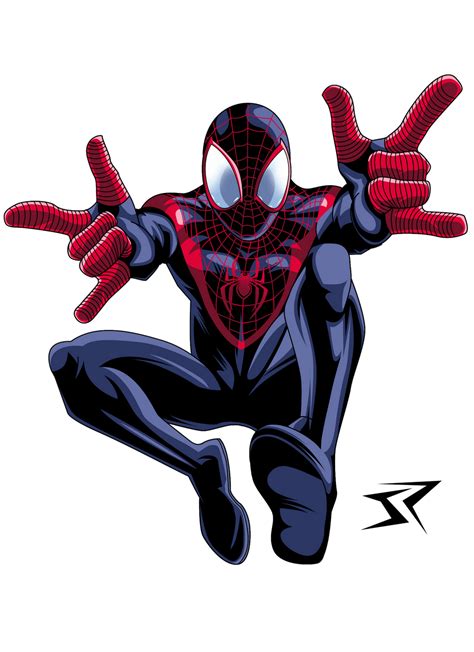 Ultimate Spiderman Miles Morales By Jonathanpiccini Jp On Deviantart