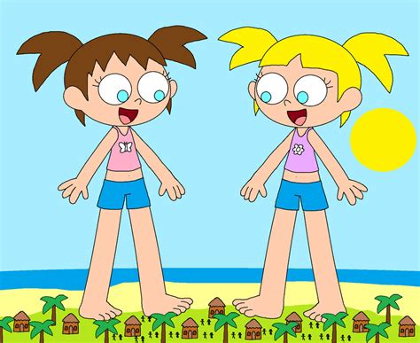 Tina And Lulu The Giant Twins Of The Beach By Scratchtvgo On Deviantart