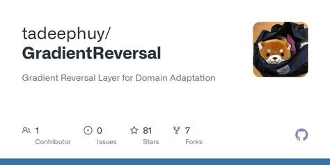 github tadeephuy gradientreversal gradient reversal layer for domain