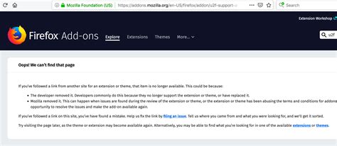 Firefox Extension Not Available · Issue 65 · Githubsoftu2f · Github
