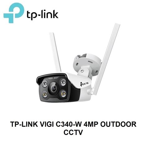 TP-LINK VIGI C340-W 4MP OUTDOOR CCTV FULL COLOR WIRELESS BULLET WIFI ...