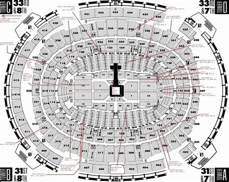 Madison Square Garden Seating Chart With Seat Numbers For Concerts