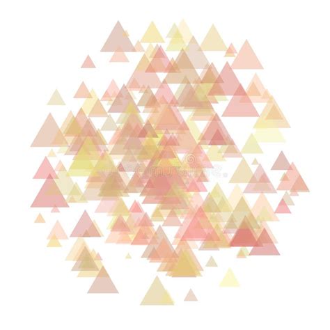 Abstract Triangles Random Background Stock Image Illustration Of
