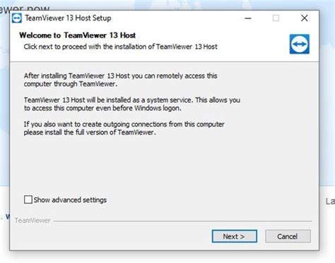 How To Install Teamviewer Host Slopeside Technology