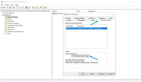 Enable Bitlocker Encryption Store Recovery Key In Active Directory · Blog Jklug Work