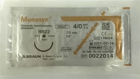 Monosyn 4/0 (1.5)70cm HR22,1 gab. – medicinaspreces.lv