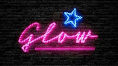 Adobe Learn 학습 Photoshop Ai를 활용한 네온 텍스트 디자인