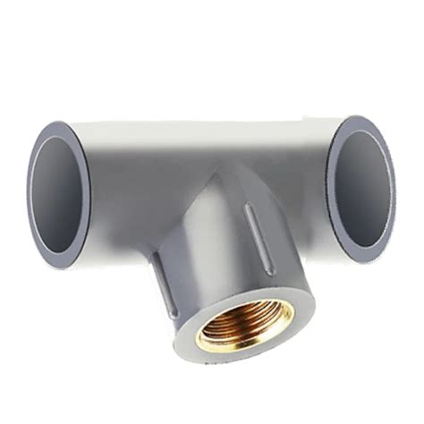 Grey Pvc Tee Fitting At ₹ 260piece Pudanur Palakkad Id