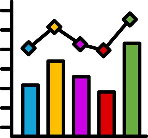 Trend Chart Line Filled Icon 50638202 Vector Art At Vecteezy