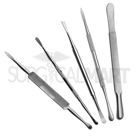 5 Periosteal Elevator Set Dental Extraction Surgical Surgical Mart