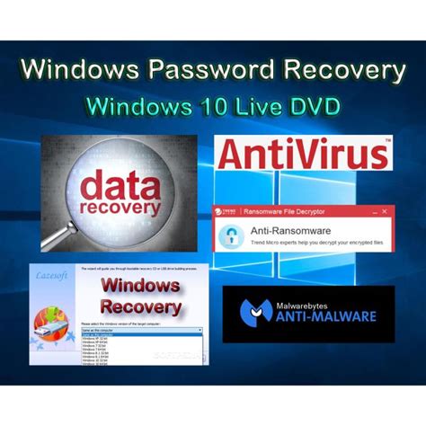 All In One Windows Password Reset Hard Disk Data Files Recovery Rescue