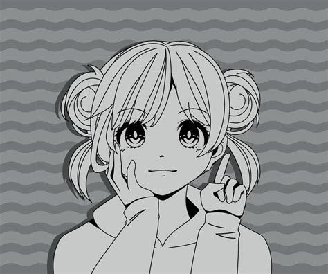 Anime Cute Girl 10793713 Vector Art At Vecteezy