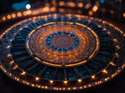 Premium Ai Image Big Data Technology Cyberspace Motherboard Microchip Circuit Board Computer