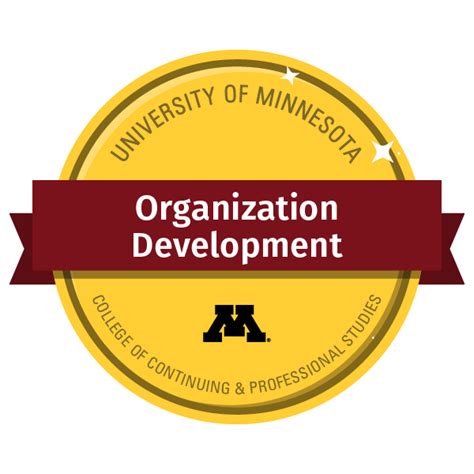 Organization Development Certificate Credly