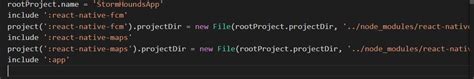 Android Using Google Map And FCM In One React Native Project Stack Overflow